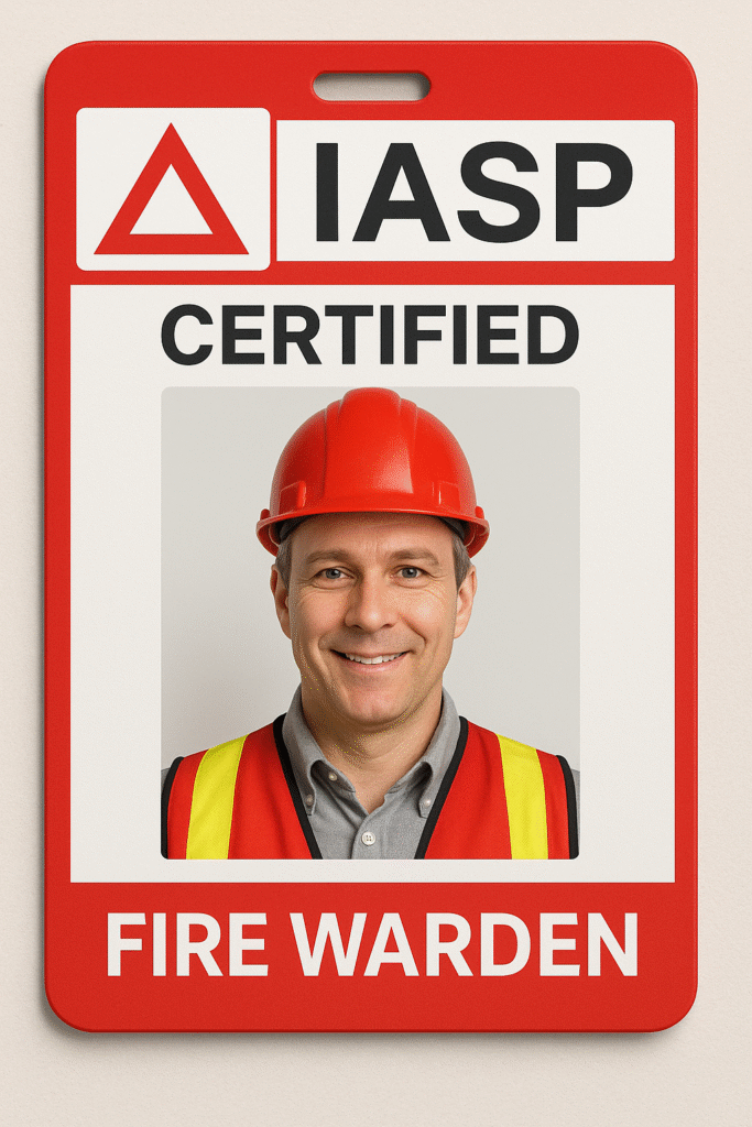 IASP Certified Fire Warden - Visions Future